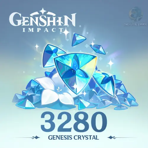 Genshin Impact - 3280 + 600 Genesis Crystals - Only For Gamer